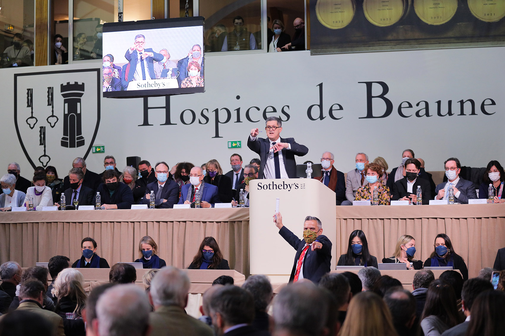 Hospices de Beaune sets new record with President's Barrel