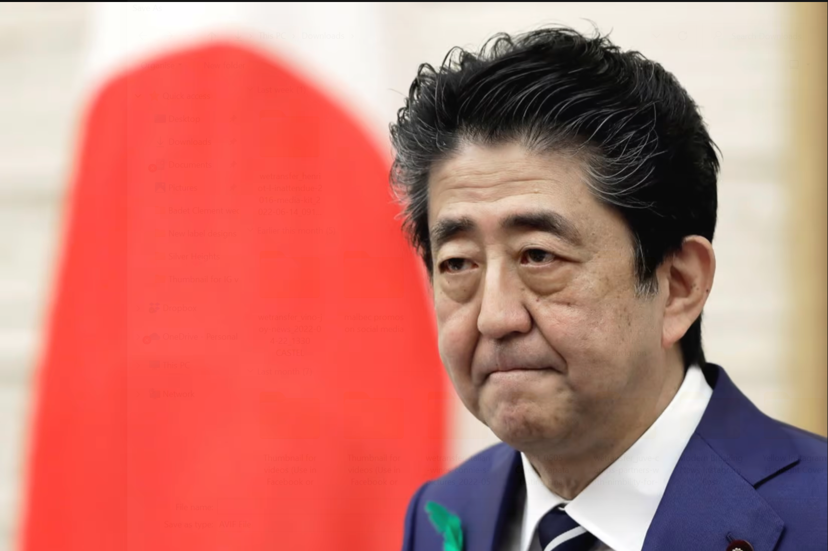Complaint filed against former Japanese PM Abe over booze abuse