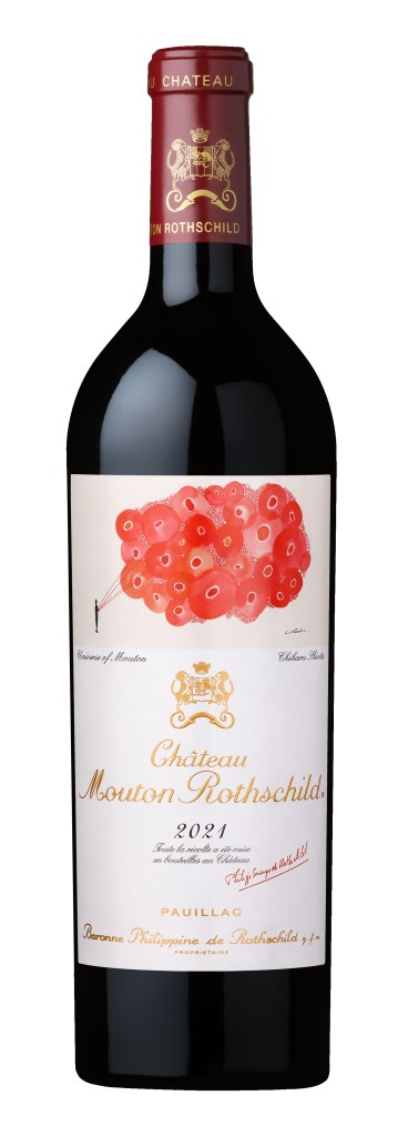 Château Mouton Rothschild unveils 2021 label by Chiharu Shiota - Vino ...